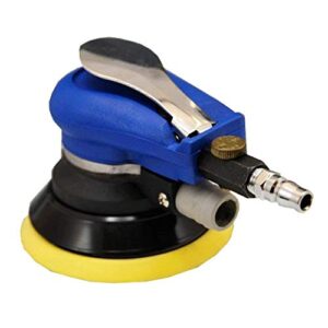 sutekus 5" random orbital sander air sander dual action pneumatic sander polisher palm sander air tools