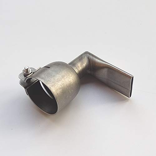 20 mm 90 Degree Angled Wide Slot Weld Nozzle Welding Nozzle For trac S Hot Air Gun (20MM 90DEGREE NOZZLE)