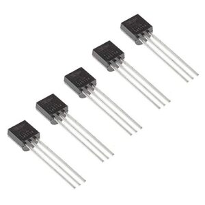 bridgold 5pcs tmp36gt9z tmp36 temperature analog sensor -40 → +125 °c ±3°c voltage,3-pin