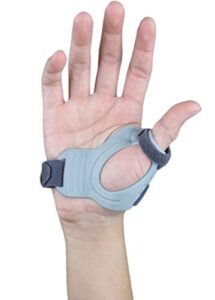 mars wellness cmc joint thumb arthritis brace - restriction thumb support brace stabilizing splint for osteoarthritis and arthritis thumb splint - medium - right hand