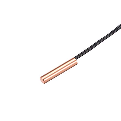 uxcell 2 Pcs 10K NTC Thermistor Probe 15.7 Inch Copper Sensitive Temperature Temp Sensor for Air Conditioner