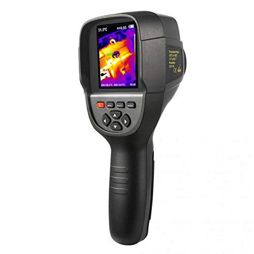 Hti HT-18,Thermal Imaging Camera-Handheld Infrared Camera with Real-Time Thermal Image,Infrared Image Resolution 220 x 160-Temperature Measurement Range -20°C-300°C,IR Thermal Imager