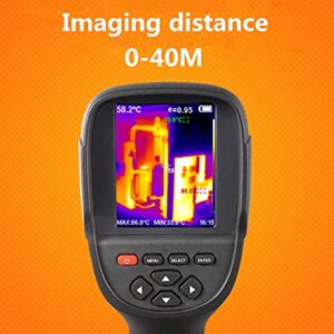 Hti HT-18,Thermal Imaging Camera-Handheld Infrared Camera with Real-Time Thermal Image,Infrared Image Resolution 220 x 160-Temperature Measurement Range -20°C-300°C,IR Thermal Imager