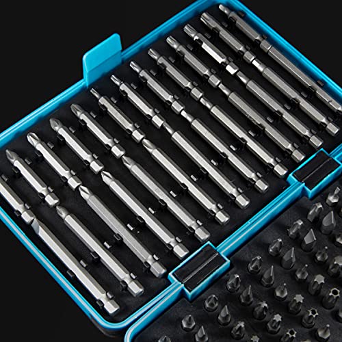 Stark Premium 148-Piece Screwdriving Bit Set Hex Tamper Phillips Torx Head with Storage Case