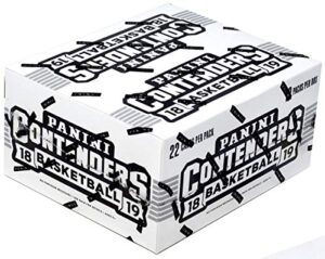 2018/19 panini contenders nba basketball fat pack cello box (12 pk)