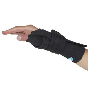 comfort cool wrist thumb cmc restriction brace. right medium.