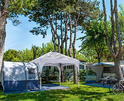 ABCCANOPY Outdoor Pop up Canopy Tent 8x8 Camping Sun Shelter-Series,White