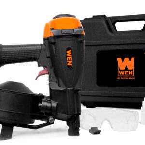 WEN 61783 3/4-Inch to 1-3/4-Inch Pneumatic Coil Roofing Nailer