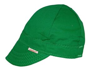 comeaux caps reversible welding cap solid green size 7 1/2