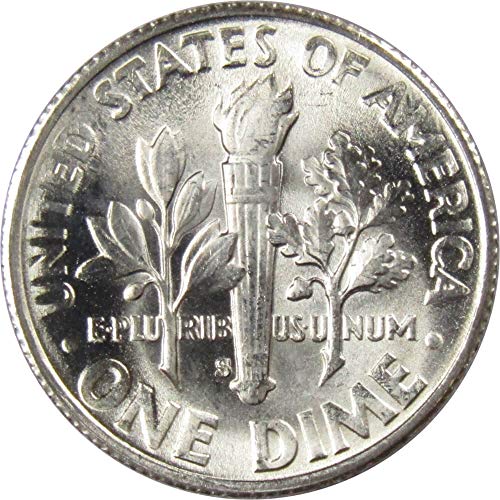 1947 S Roosevelt Dime BU Uncirculated Mint State 90% Silver 10c US Coin