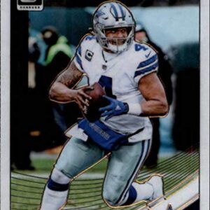 2018 Donruss Optic #27 Dak Prescott Dallas Cowboys NFL Football Trading Card