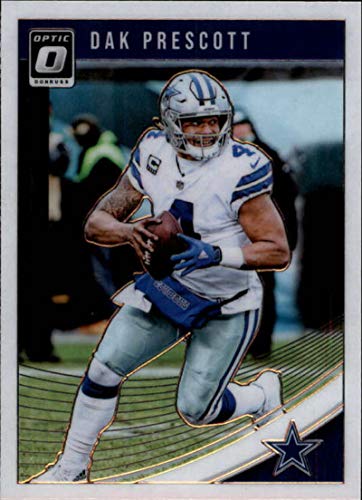 2018 Donruss Optic #27 Dak Prescott Dallas Cowboys NFL Football Trading Card