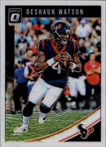 2018 donruss optic #40 deshaun watson houston texans nfl football trading card