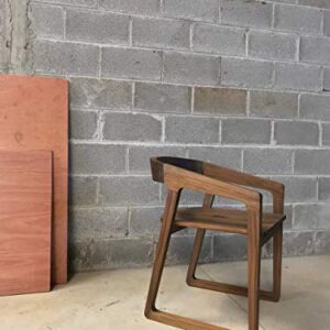 Celine Dining Chair in Dark teak