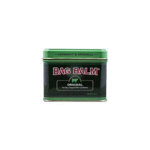 bag balm vermont's original for cracked hands, dry skin - moisturizing lotion salve 8 ounce - 2 pack