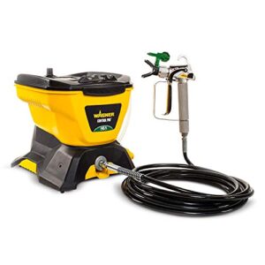 wagner spraytech 0580678 control pro 130 power tank paint sprayer, high efficiency airless with low overspray