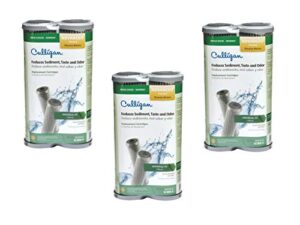 culligan scwh-5 whole house advanced water filter, 15,000 gallons, sold as 3 pack, 6 filters total