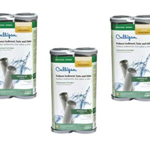 Culligan SCWH-5 Whole House Advanced Water Filter, 15,000 Gallons, Sold as 3 Pack, 6 Filters Total