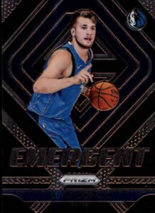 2018-19 panini prizm emergent #3 luka doncic dallas mavericks rc rookie nba basketball trading card