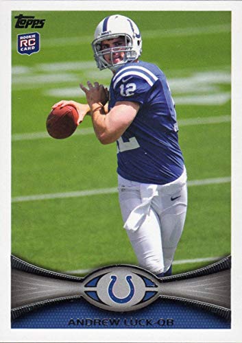 2012 Topps NFL Football Factory Sealed 445 Card Set with Rookie Cards of Andrew Luck, Russell Wilson, Nick Foles and Others Plus Stars including Tom Brady and Peyton Manning plus