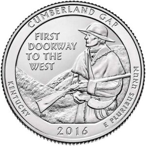 2016 p bu cumberland gap national park np quarter choice uncirculated us mint