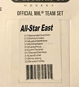 2018 2019 Upper Deck PARKHURST NHL Hockey Eastern Division All-Star Series 10 Card Set Featuring Alexander Ovechkin, Sidney Crosby, Auston Matthews, Steven Stamkos and 6 Other Players