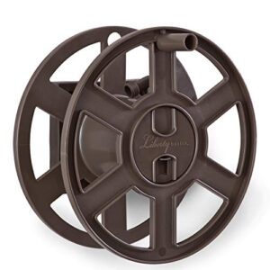 liberty basics 510 wall mount hose reel, bronze