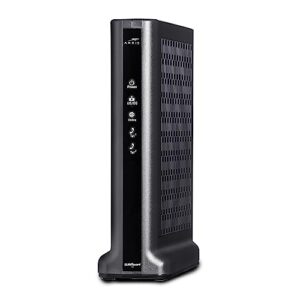 arris surfboard t25 docsis 3.1 gigabit cable modem , comcast xfinity internet & voice , two 1 gbps ports , 2 telephony ports , 800 mbps max with xfinity internet plans,black