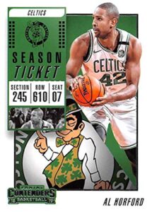 2018-19 panini contenders season ticket #62 al horford boston celtics basketball card