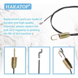 HAKATOP 946-04230b Snow Blower/Thrower Auger Drive Clutch Cable Fits MTD Cub Cadet 746-04230 746-04230A 946-04230 946-04230A