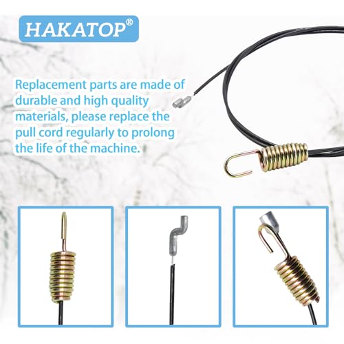 HAKATOP 946-04230b Snow Blower/Thrower Auger Drive Clutch Cable Fits MTD Cub Cadet 746-04230 746-04230A 946-04230 946-04230A