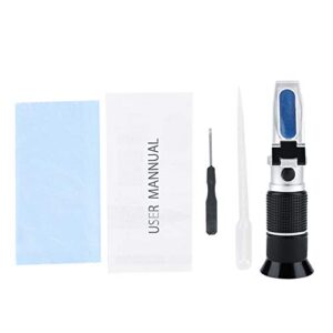 portable refractometer professional hand held brix refractometer 0~90% specific food beer milk fruit juice sugar meter tester