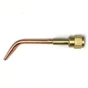 coreone welding brazing nozzle tip used with oxygen acetylene fuel for victor 100 series size #00 cor 100-w-00