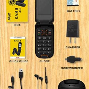 Plum Rugged Flip Phone GSM Unlocked Water Proof Shock Proof IP68 Military Grade - oNLY for International uSE