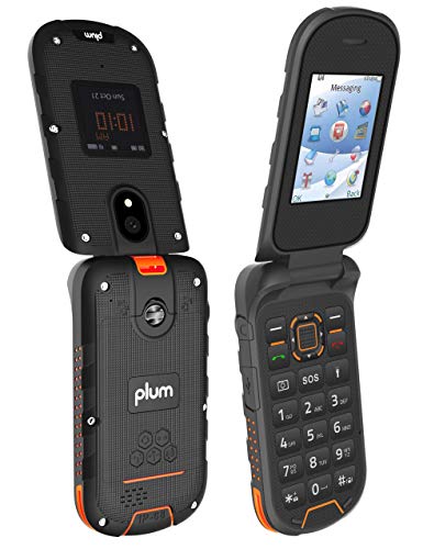 Plum Rugged Flip Phone GSM Unlocked Water Proof Shock Proof IP68 Military Grade - oNLY for International uSE