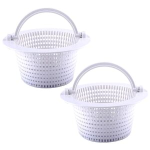 𝟐𝟎𝟐𝟑 𝑼𝙥𝙜𝙧𝙖𝙙𝙚𝙙 sp1091wm skimmer basket replacement for hayward pentair hydroskim, 513330 dyna-skim pool filter baskets,2pcs 6.25“top above ground pool skimmer baskets