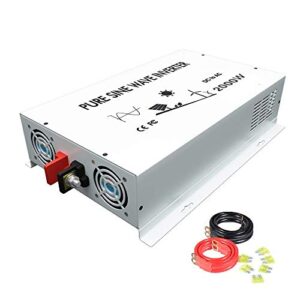 WZRELB 2000W 12V Pure Sine Wave Solar Power Inverter DC AC Converter