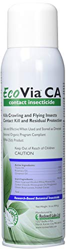 Rockwell Labs EVCA016 EcoVia CA Insecticide Contact Aerosol