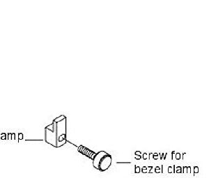 Dial Caliper Washer Bezel Clamp With Screw