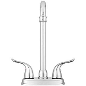 Pacific Bay Treviso High-Rise Bar/Galley Swivel Faucet - 2-Handle (Chrome)