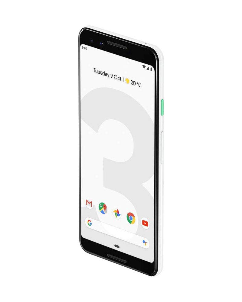 Google Pixel 3 XL Unlocked US Warranty 128 GB Clearly White