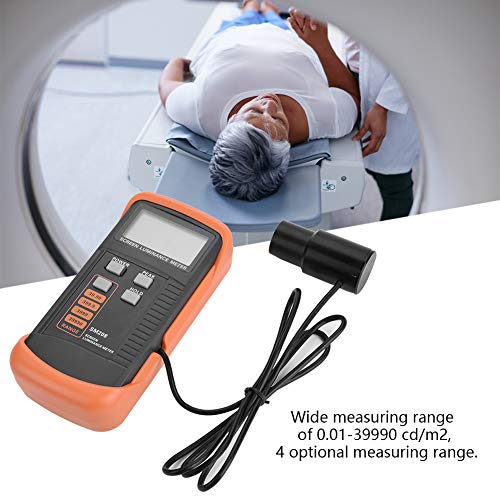 Light Meter Brightness Meter SM208 LCD Screen Luminance Meter Handheld Lux Light Tester for Measuring Brightness and Light 0.01-39990 cd/m2 Measuring Range