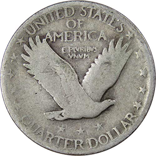 1930 S Standing Liberty Quarter G Good 90% Silver 25c US Type Coin Collectible