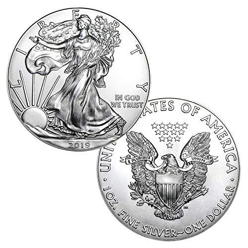 2019 Silver Eagle In US Mint Gift Box $1 Brilliant Uncirculated