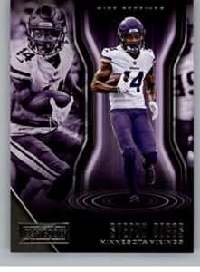 2018 panini playbook #64 stefon diggs minnesota vikings nfl football trading card