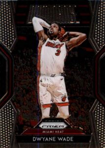 2018-19 panini prizm dominance #23 dwyane wade miami heat nba basketball trading card