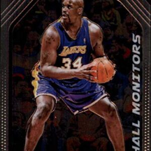 2018-19 Panini Prizm Hall Monitors #6 Shaquille O'Neal Los Angeles Lakers NBA Basketball Trading Card