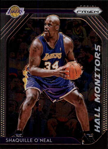 2018-19 Panini Prizm Hall Monitors #6 Shaquille O'Neal Los Angeles Lakers NBA Basketball Trading Card