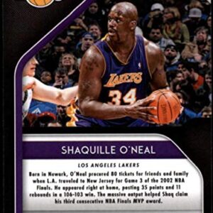 2018-19 Panini Prizm Hall Monitors #6 Shaquille O'Neal Los Angeles Lakers NBA Basketball Trading Card