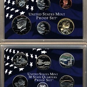 2005 S U.S. Mint 11 coin Clad Proof Set In OGP Proof